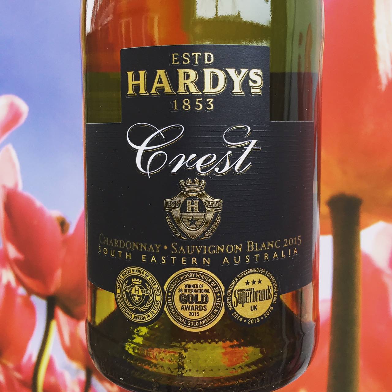Hardy's Crest - wit, wijnreview - Mama Drinkt Wijn